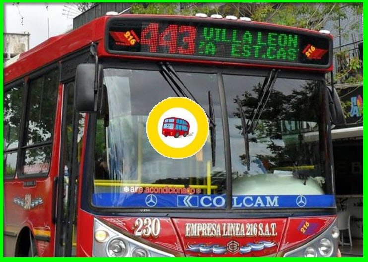 Línea 443B 【 Recorrido y horarios 】 【 Actual 2021