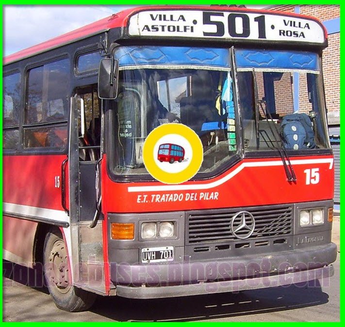 Línea 501 Pilar 【 Recorrido y horarios 】 【 Actual 2021